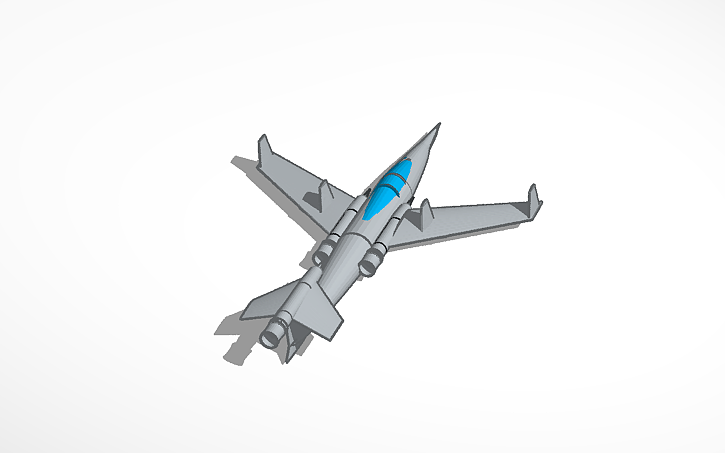3D design stable inverted wing fixed consept | Tinkercad