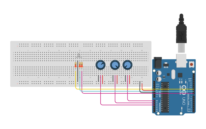 Circuit Design Lab No 6 Pulse Width Modulation Led And Rgb Tinkercad