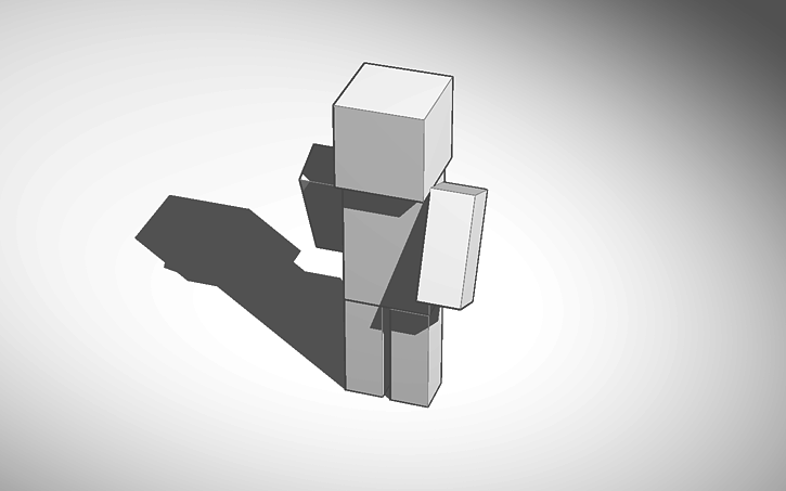 3D design Mairi's Minecraft Figure - Tinkercad