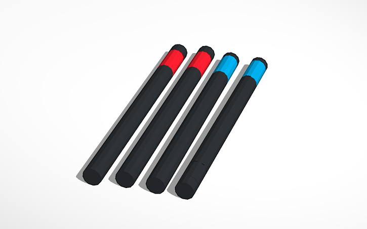 3D design Both Nightwing Nightsticks | Tinkercad