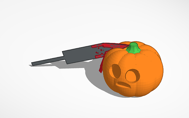 3D design Tinktober Day 13- Friday The 13th - Tinkercad