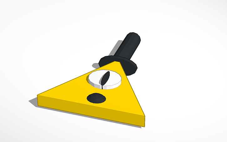 3d Design Bill Cipher Wip Gravity Falls Tinkercad