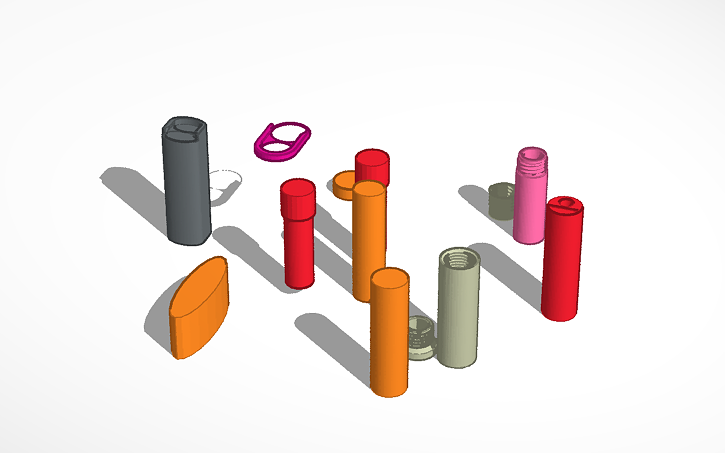 3D design secret box - Tinkercad