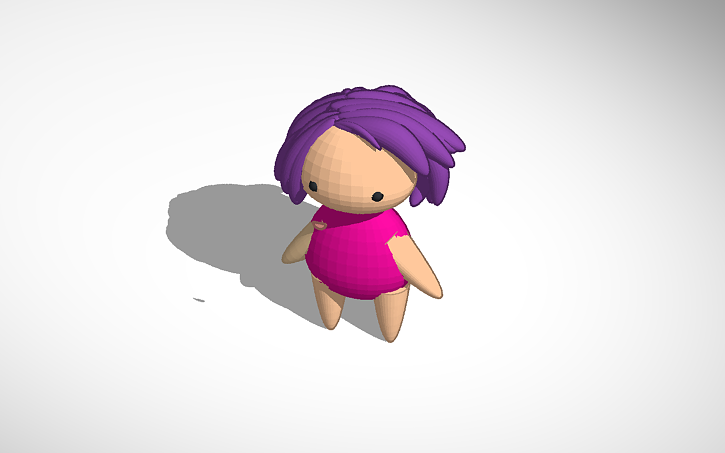 3D design Cute chibi pico lea | Tinkercad