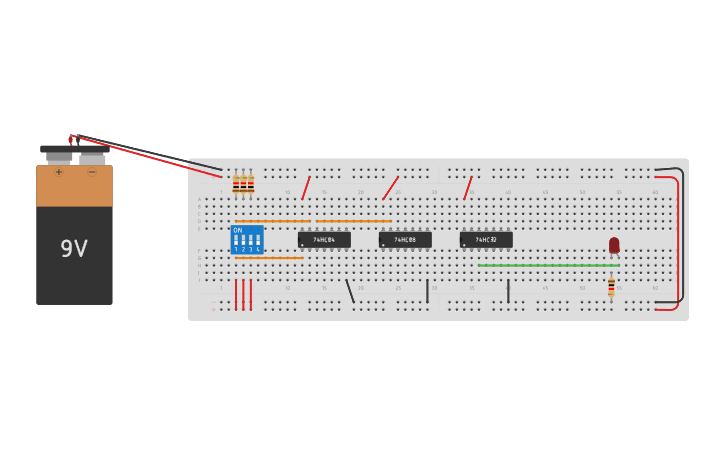 Circuit design EX - Tinkercad