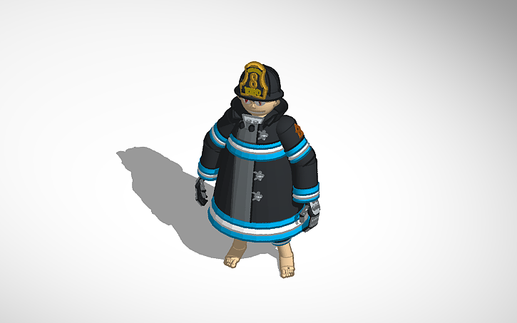 3D design Shinra-Fire force - Tinkercad