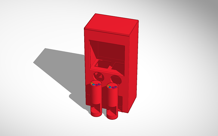 3D design vending machine - Tinkercad