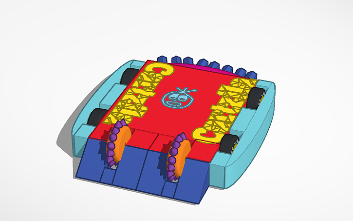 3D design Robot de combate 1 - Tinkercad