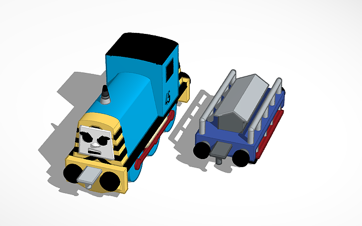 3D design Daisy the Dockyard Diesel | Tinkercad