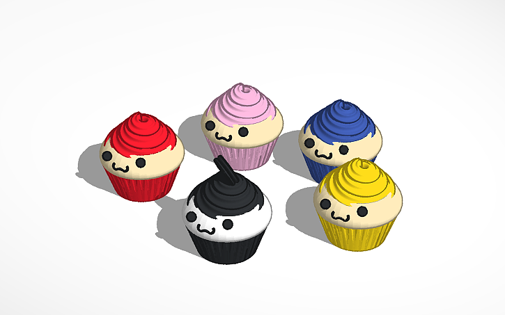 3D design Cupcakes! - Tinkercad