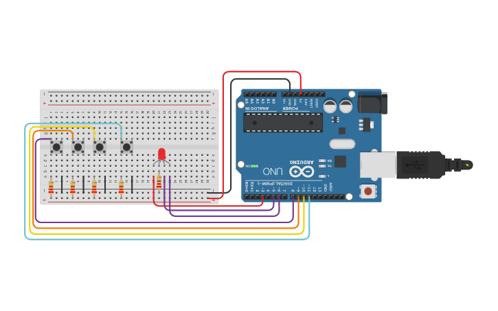 Circuit design 2018010-Arum Tri Pamungkas-Tugas 3 | Tinkercad