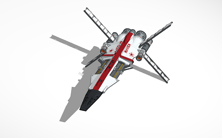 3d Design Raven Class Patrol Frigate Tinkercad 