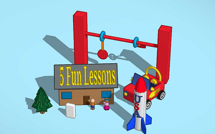 3D design 5 Day 1 Tinkercad Projects to TRY! - Tinkercad