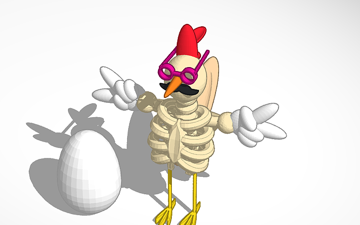 3d Design Cócó Style Tinkercad