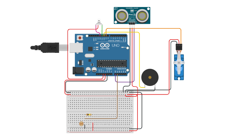 Circuit design Act. Laboratorio 2 GRUPO 7 | Tinkercad