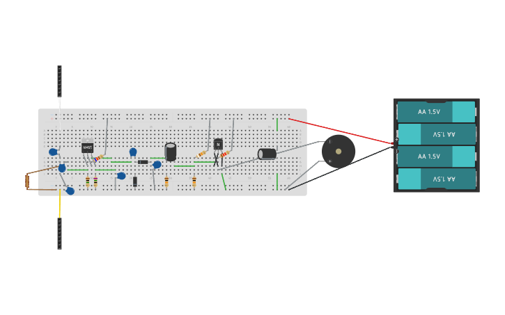 Circuit design Radio Reciever - Tinkercad
