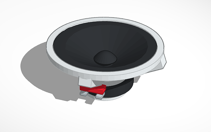 3D design Speaker | Tinkercad