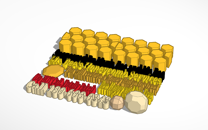 3D design Honeycomb Services | Tinkercad