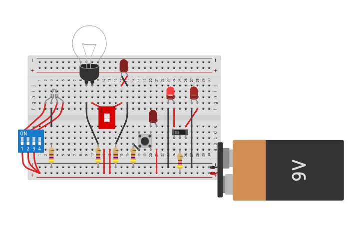 Circuit design Matt Taner Electricity Circuit Project | Tinkercad