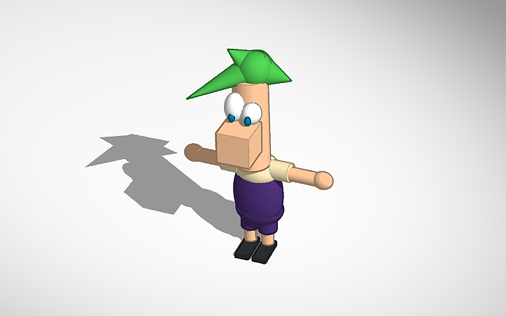 3D design Ferb Fletcher - Tinkercad