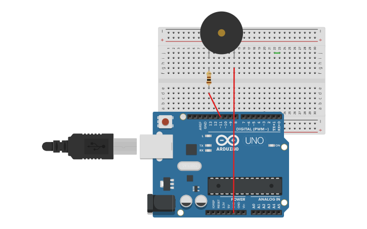 Circuit design led yakma | Tinkercad