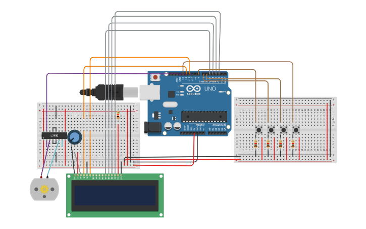 Circuit design elevator - Tinkercad