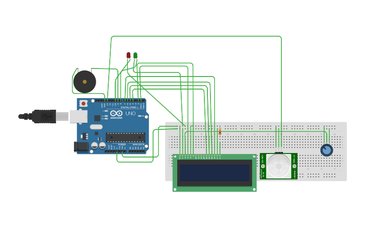 Circuit Design Social Distancing Tools Tinkercad