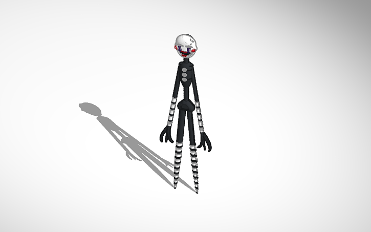 3D design marionette (the Puppet) - Tinkercad