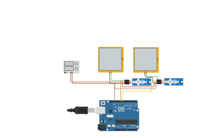 Circuit design Taller_2HW - Tinkercad