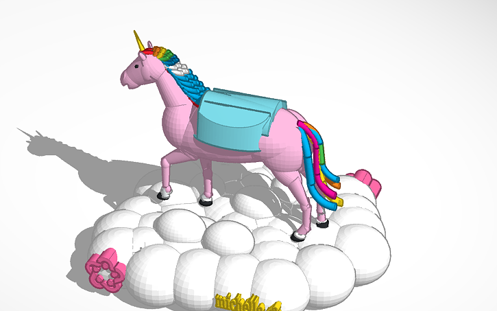 3D design UNICORN Michelle | Tinkercad