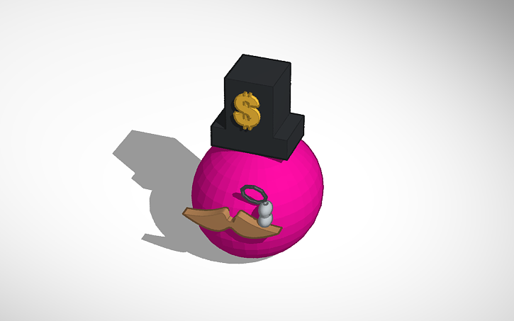 3D design Fancy Dancy Guy - Tinkercad