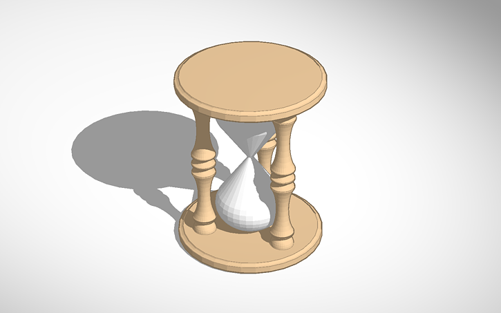 3D design Hour Glass - Tinkercad