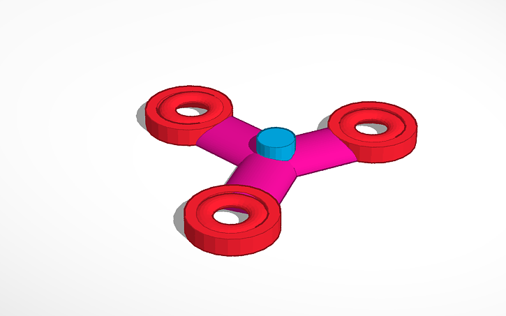 3D design Fidget Spinner | Tinkercad