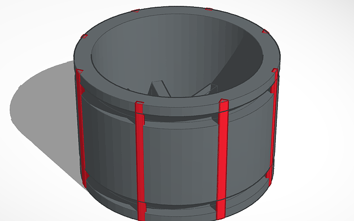 3D design Lego Custom Rim 56145 1.0 - Tinkercad
