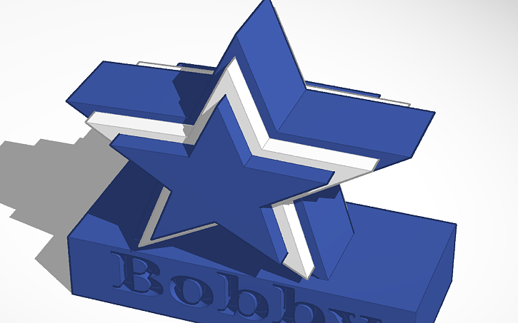 3D design Copy of Dallas Cowboys - Tinkercad