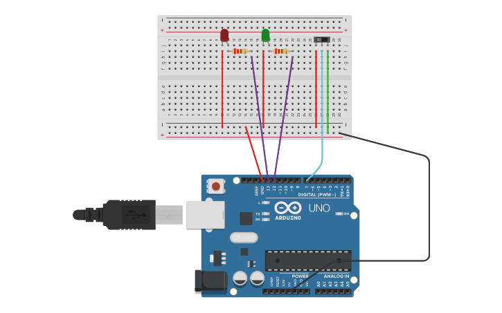 Circuit design switch | Tinkercad