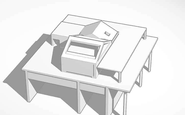 3D design Modern House | Tinkercad