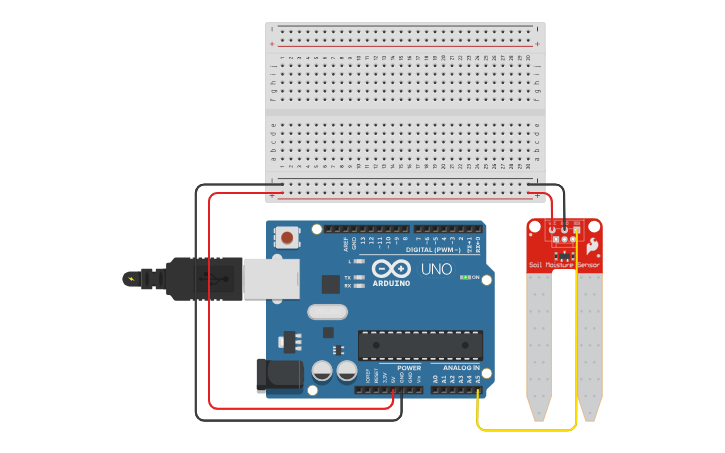 Circuit design Questão 7 - Tinkercad