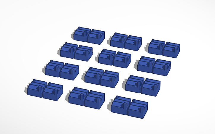 3D design Monopoly City Double Block - Set | Tinkercad