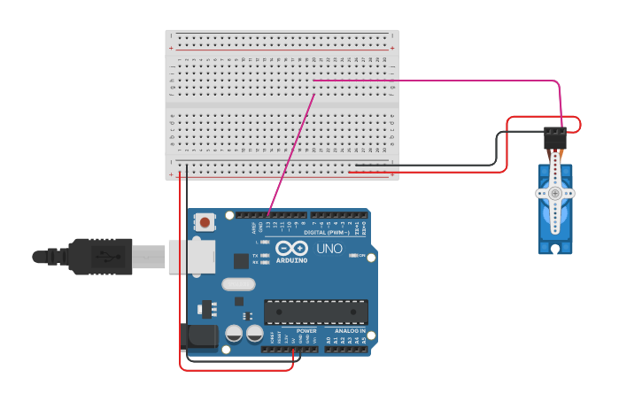 Circuit design MOVIM SENS | Tinkercad