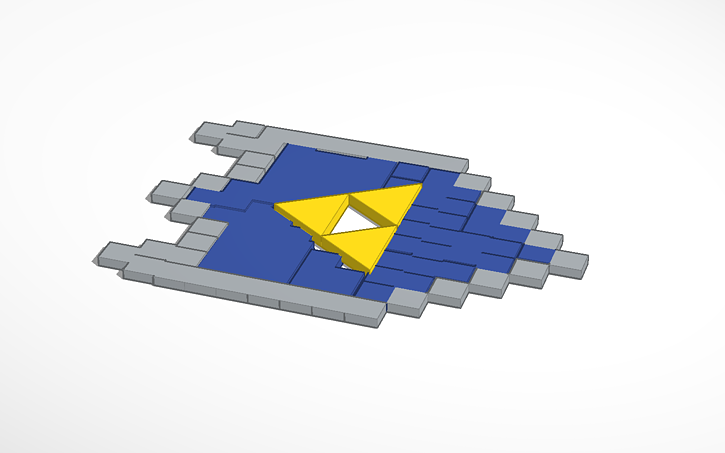 3D design Zelda Shield | Tinkercad