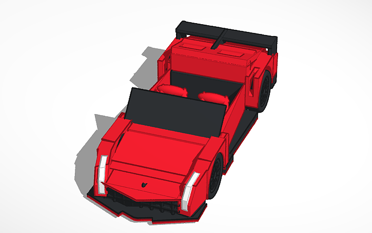 3D design Lamborghini veneno | Tinkercad
