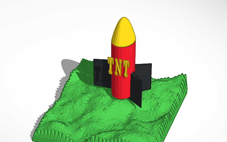 3D design huge firework | Tinkercad
