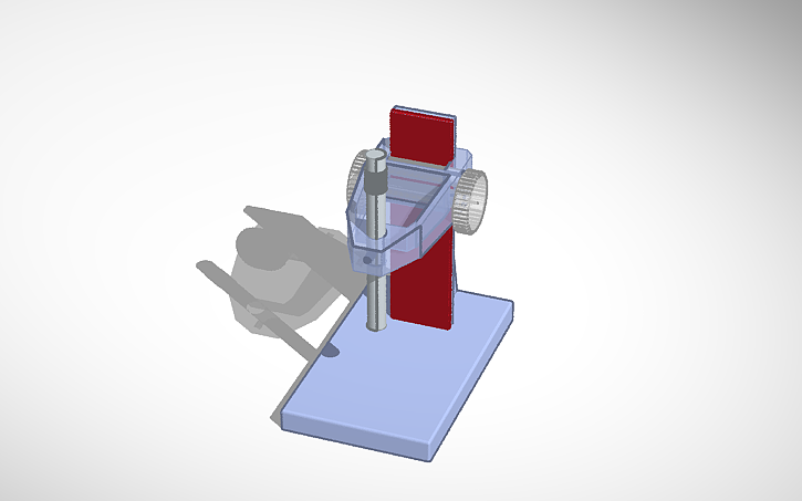 3D design Microscope stand with aliexpress | Tinkercad
