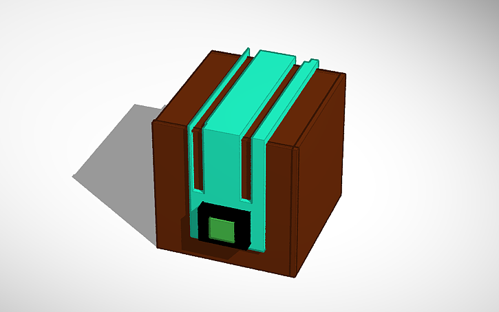 3D design Minecraft character - Tinkercad