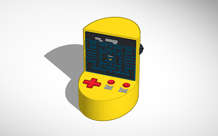 3D design Pac-man arcade | Tinkercad