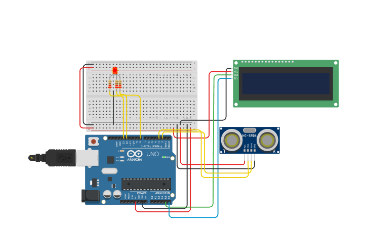 Circuit design Kuis_123210061_Seva Giantama Farel - Tinkercad