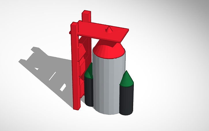 3D design ROKET - Tinkercad