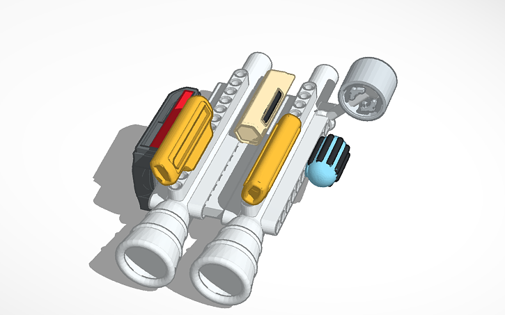 3D design Design a Spacecraft - example - Tinkercad