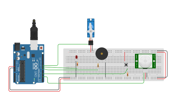 Circuit design Final - Complete Circuit | Tinkercad